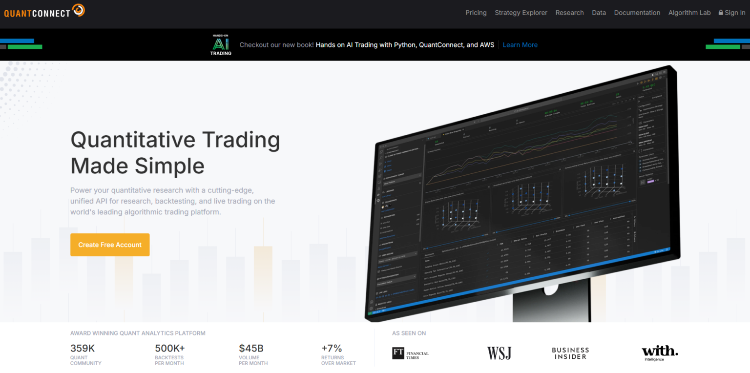 QuantConnect Review - YourRoboTrader